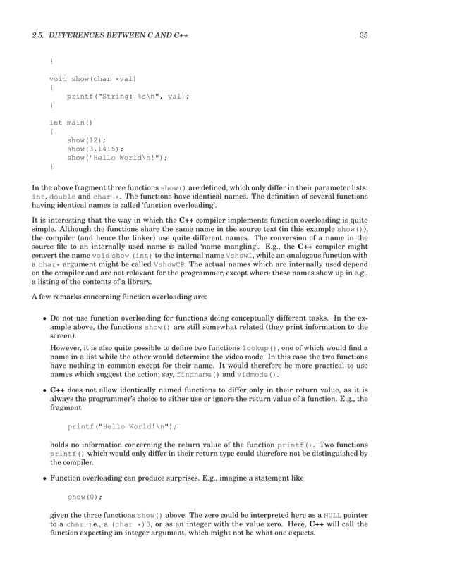 C++ annotations version | PDF