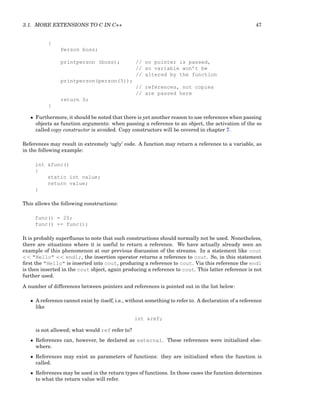 C++ annotations version | PDF