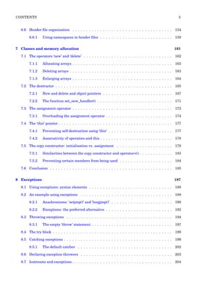 C++ annotations version | PDF