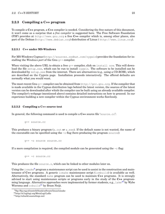 C++ annotations version