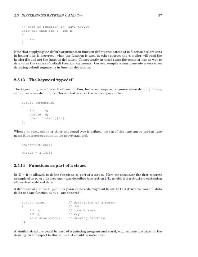 C++ annotations version