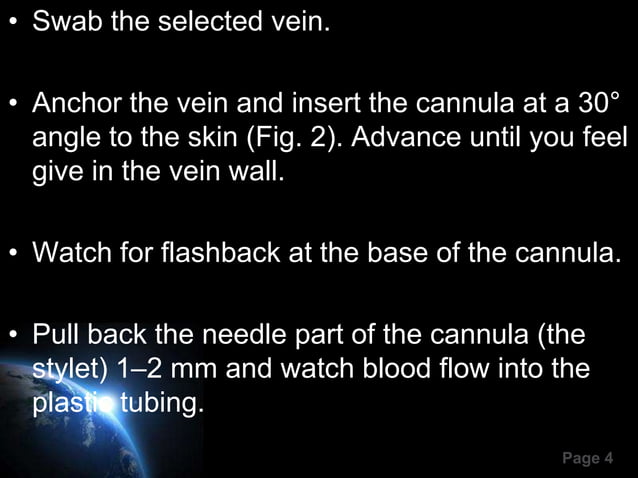 Peripheral Venous Cannulation | PPTX