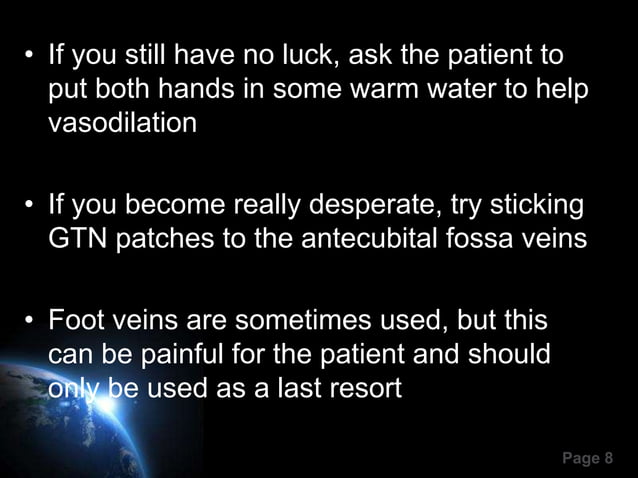 Peripheral Venous Cannulation | PPTX
