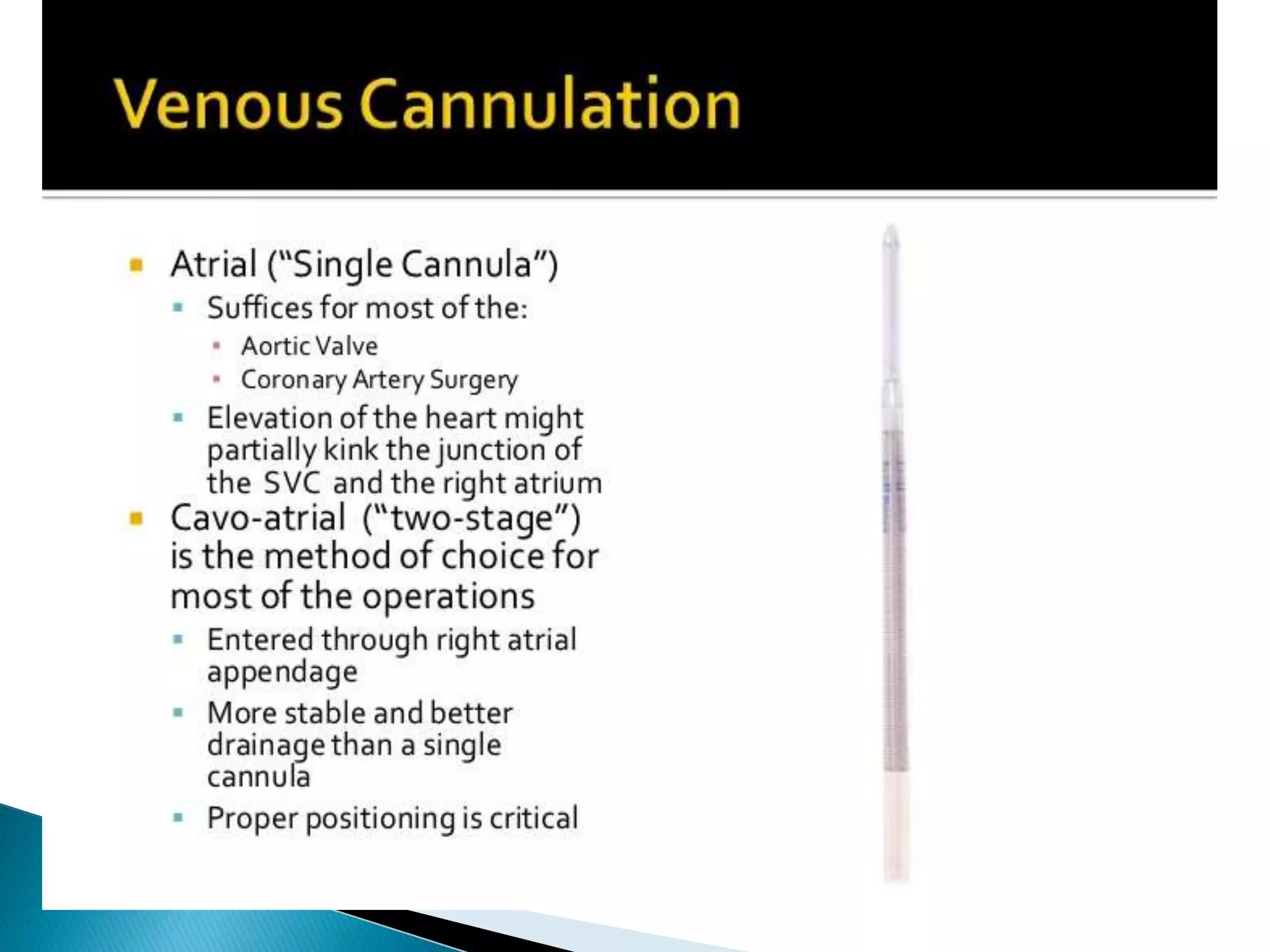 Cannulation and cardiopulmonary bypass. | PPTX
