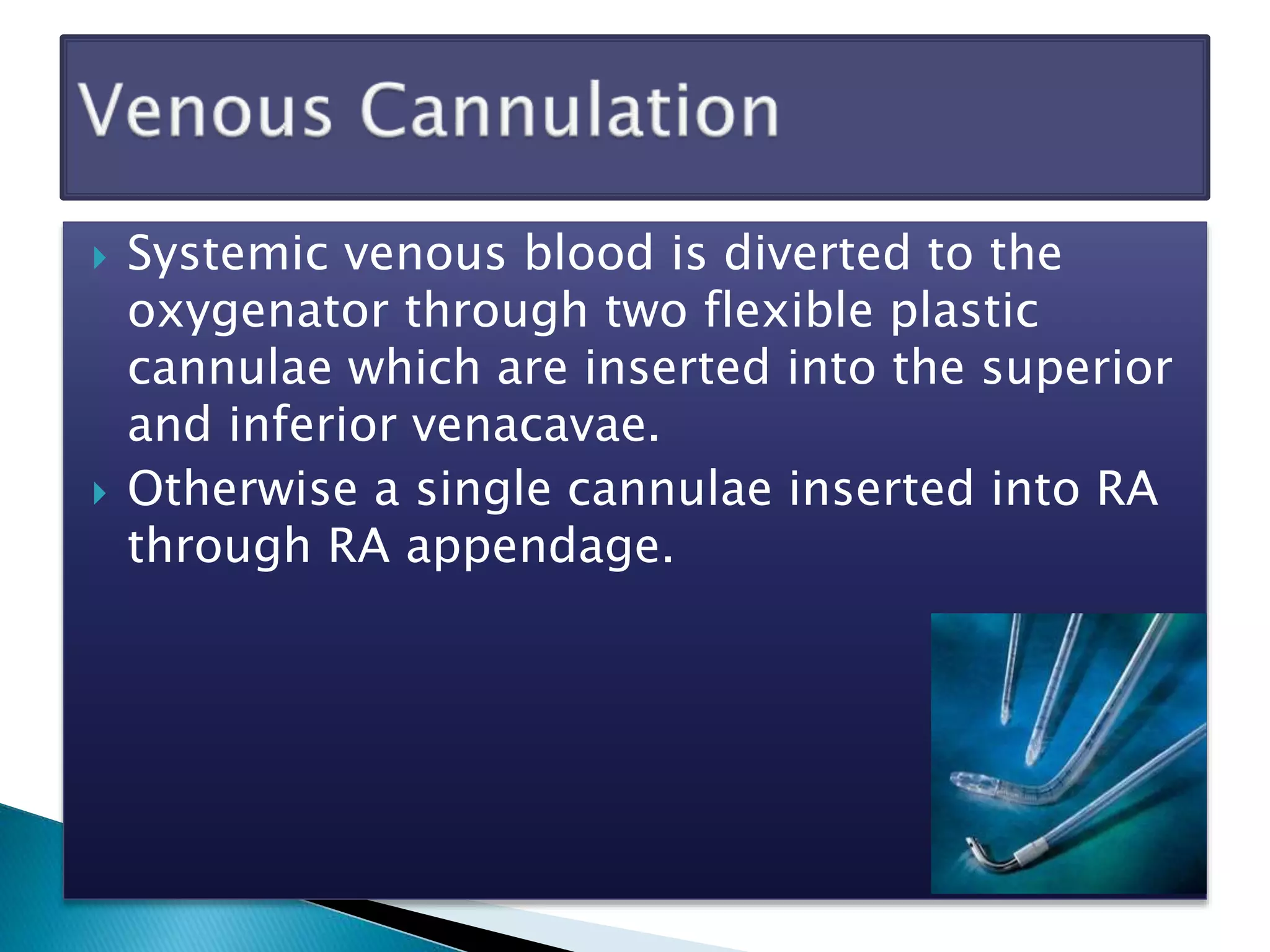 Cannulation and cardiopulmonary bypass. | PPTX