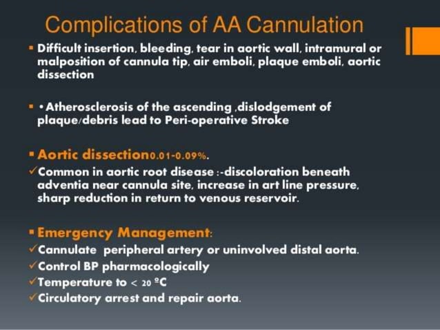 Cannulation and cardiopulmonary bypass. | PPTX