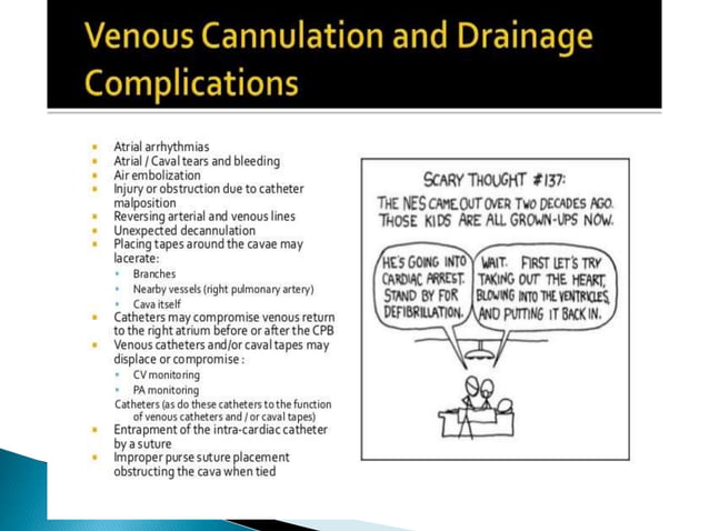 Cannulation and cardiopulmonary bypass. | PPTX