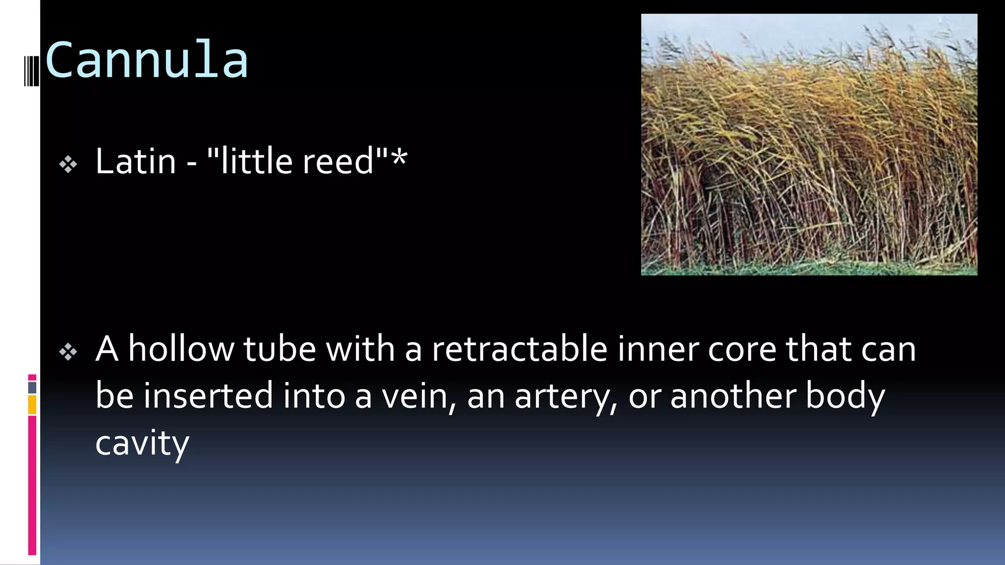Cannulation and complications | PPTX