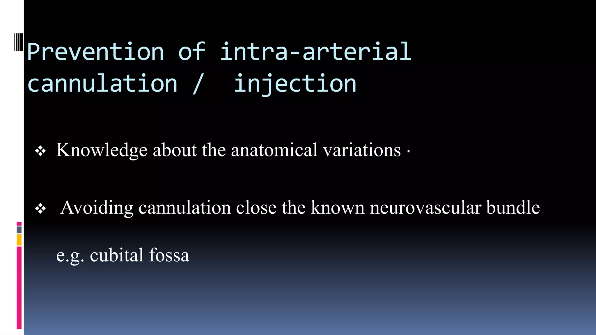 Cannulation and complications | PPTX