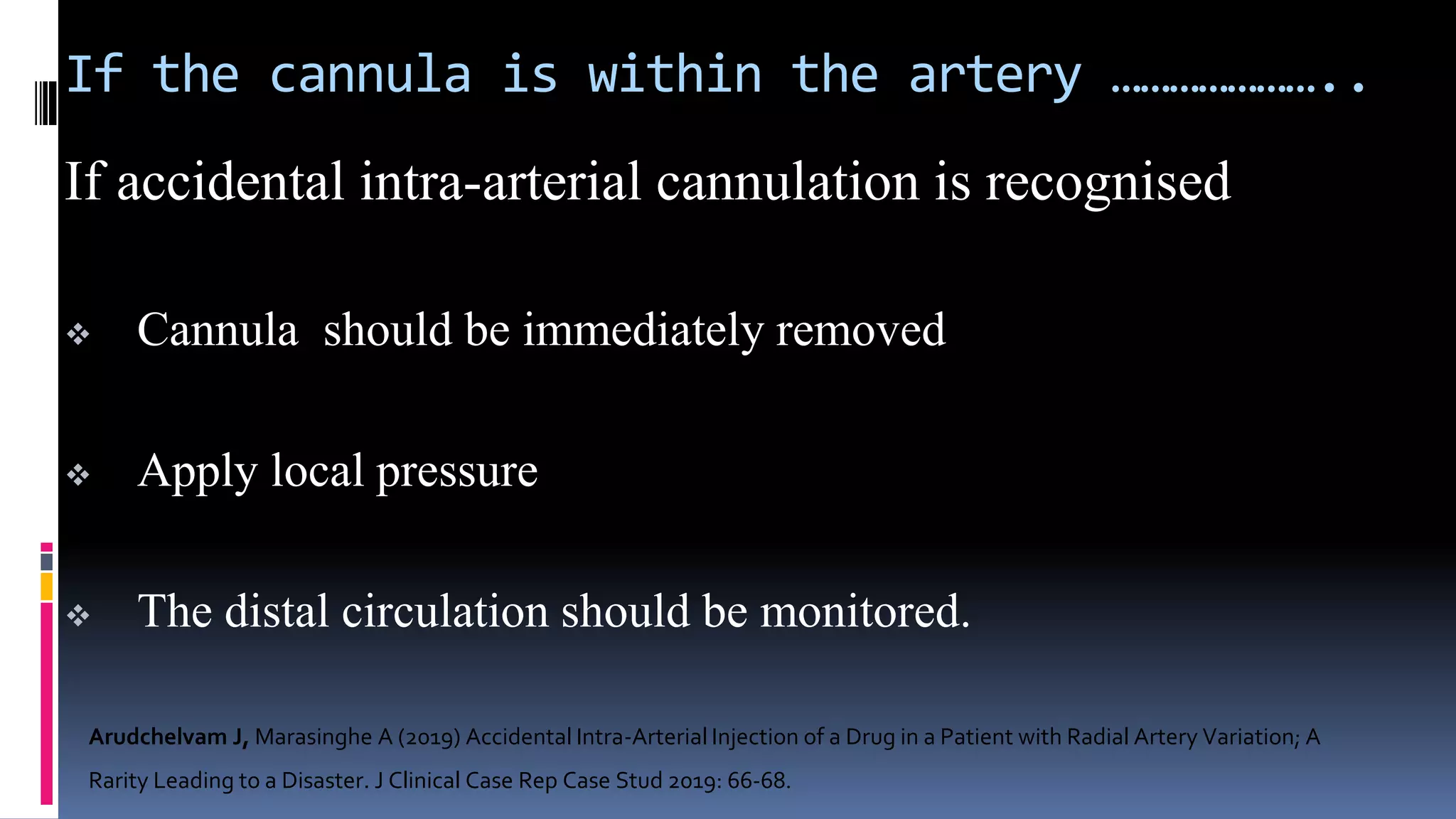 Cannulation and complications | PPTX