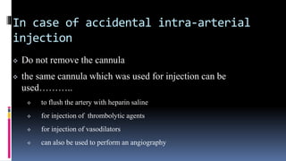 Cannulation and complications | PPTX | Blood Disorders | Diseases and Conditions