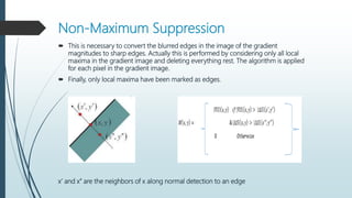 Canny Edge Detection | PPTX