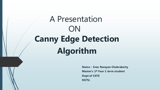 Canny Edge Detection