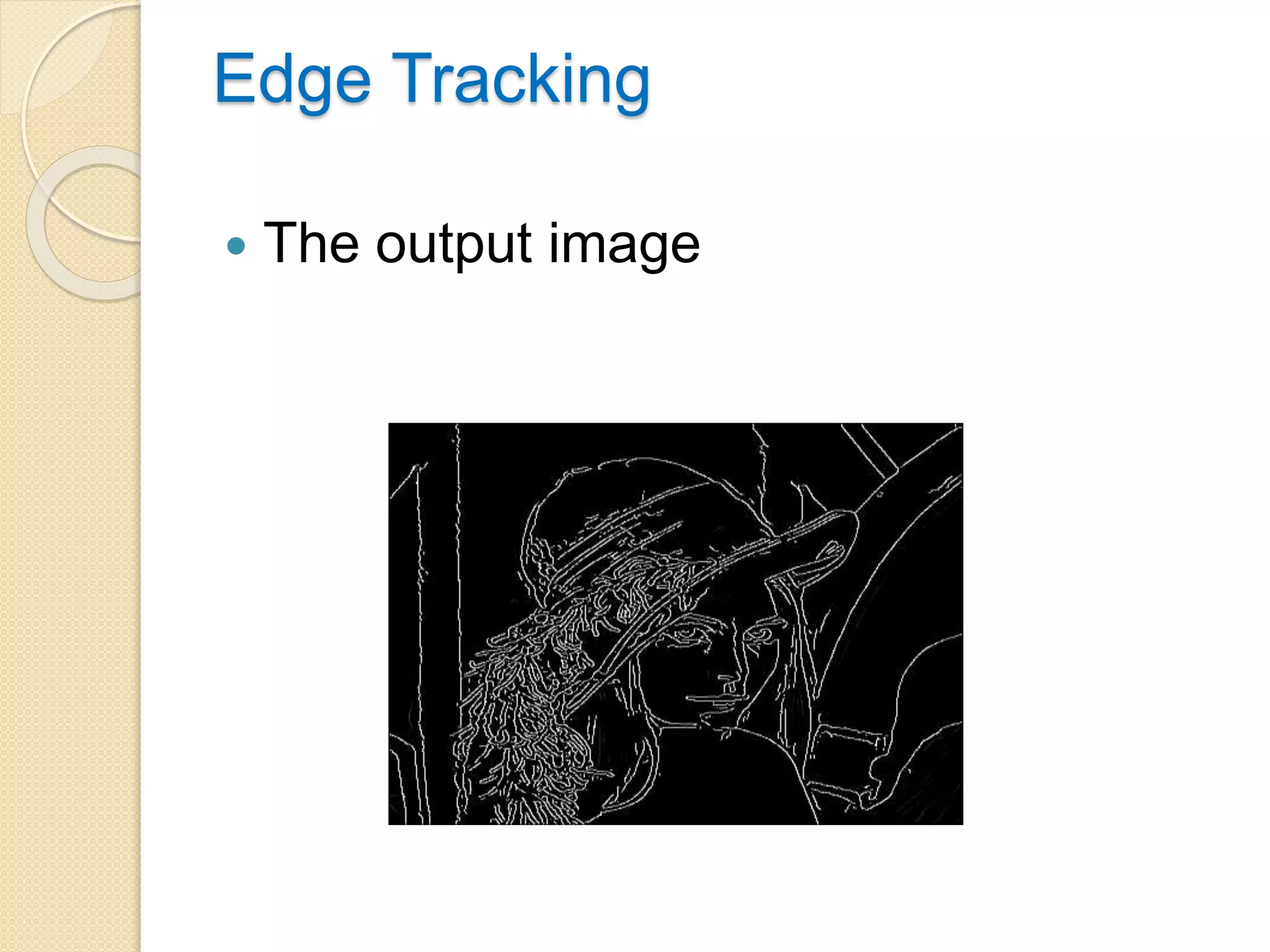 Canny edge detection | PPTX