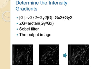 Canny edge detection | PPTX