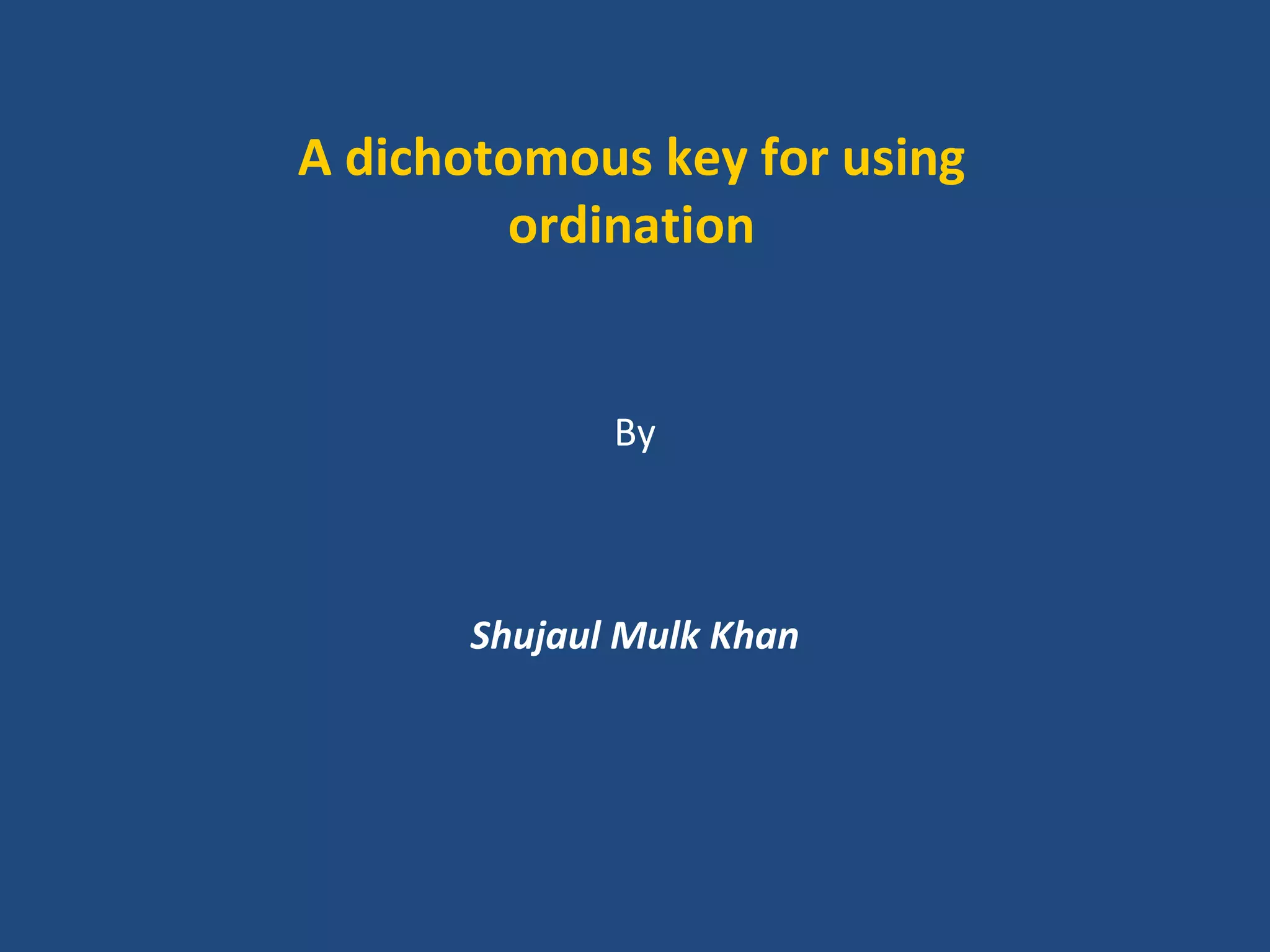 CANOCO & PCORD | PPT