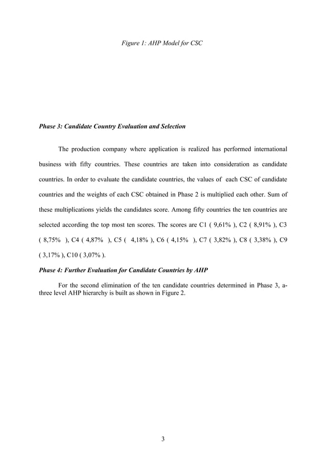 A Decision Support System for a Production Plant Investment in Abroad | PDF