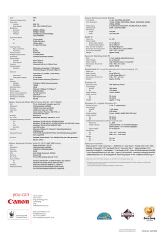 Canon ir3100c-brochure | PDF