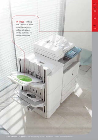Canon ir3100c-brochure | PDF