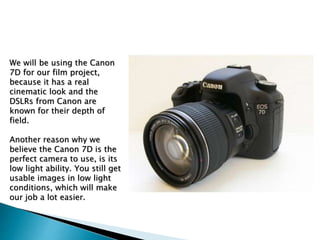 Canon 7D | PPT