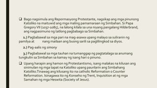 ang reppormasyon | PPTX
