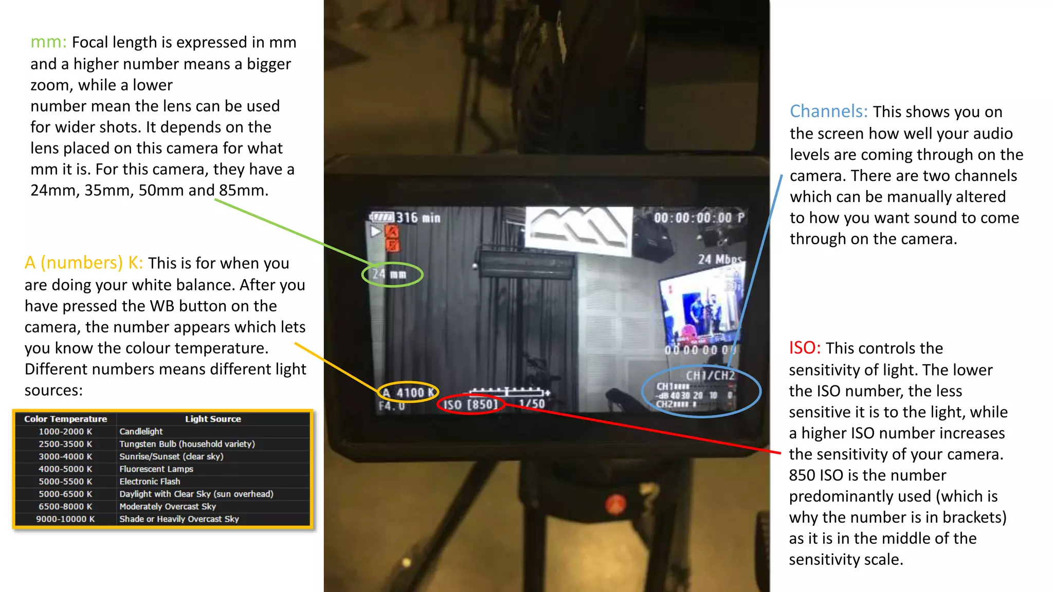 Canon C100 Annotation | PPT