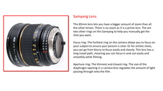 Canon C100 Annotation | PPT