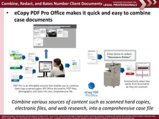 Canon E Copy Legal Presentation | PPTX | Desktop Publishing | Computer ...
