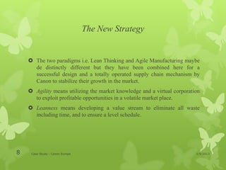 Leagile Manufacturing Paradigm Integration | PPT