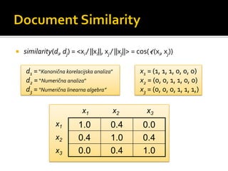 Canonical Correlation Analysis | PPT