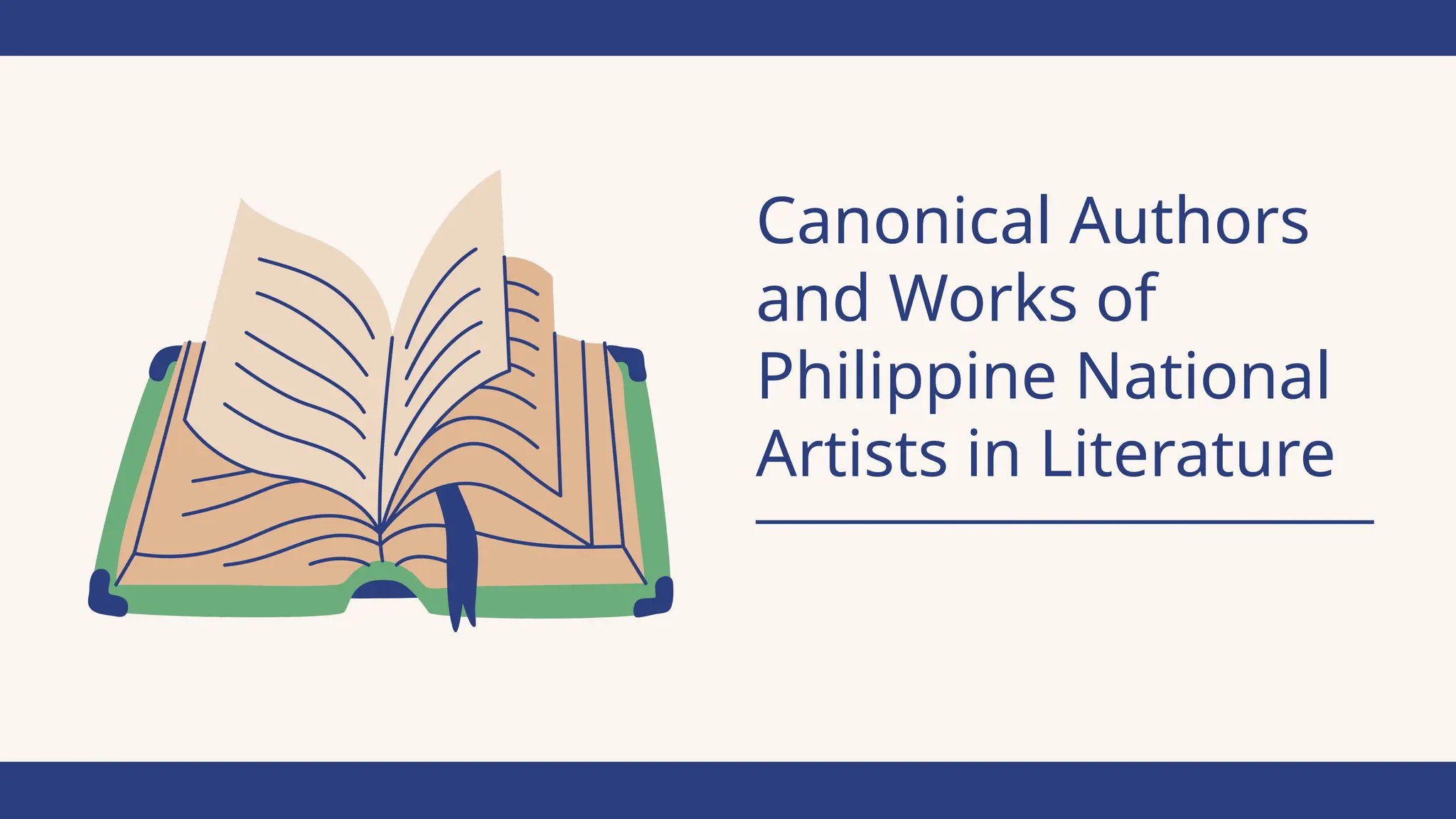 Filipino Canonical Authors and their works.pptx