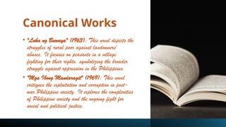 Canonical Authors and Works of Philippine National Artists.pptx