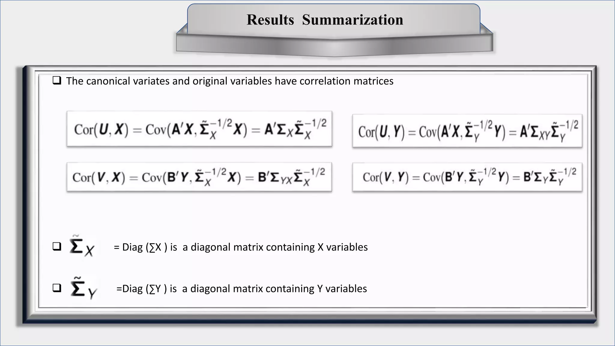 Canonical Correlation Analysis Pptx