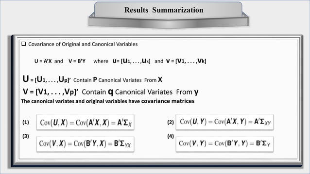 Canonical Correlation Analysis Pptx