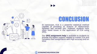 Canonical Correlation in SPSS - Merging Multiple Variables for Deeper Insights | PPTX | Physics ...