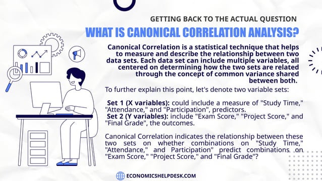 Canonical Correlation in SPSS - Merging Multiple Variables for Deeper Insights | PPTX | Physics ...