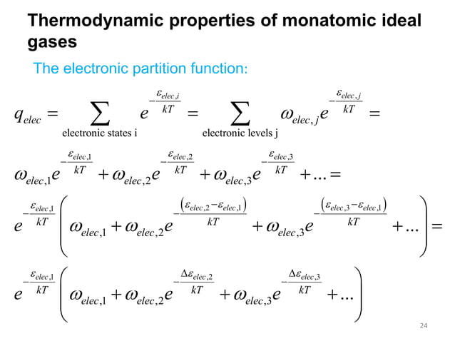 Canonical Partition Function Parameters.ppt
