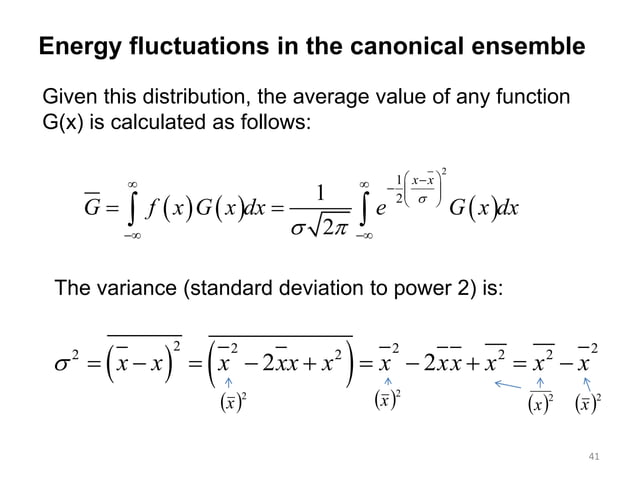 Canonical Partition Function Parameters.ppt