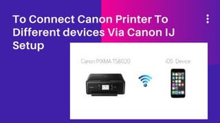 Canon ij setup | PDF