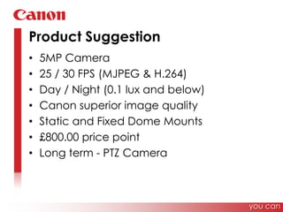 Canon Presentation | PPTX
