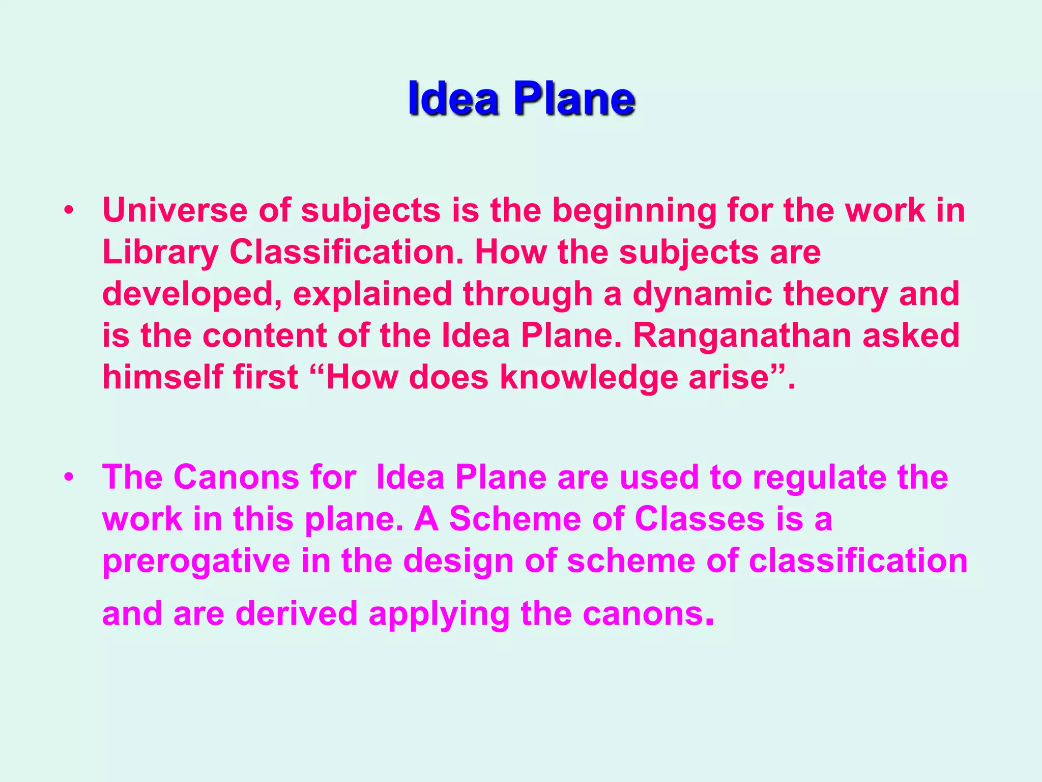 Canon of classification | PPT