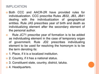 Canons of cataloguing | PPTX