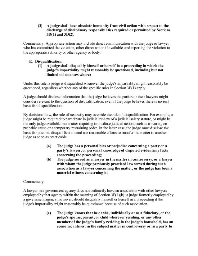 Canons of Judicial Conduct: Virginia Commonwealth