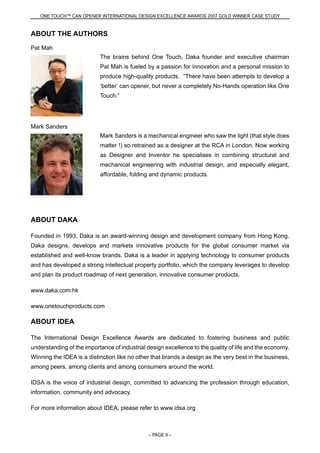 Can opener design | PDF