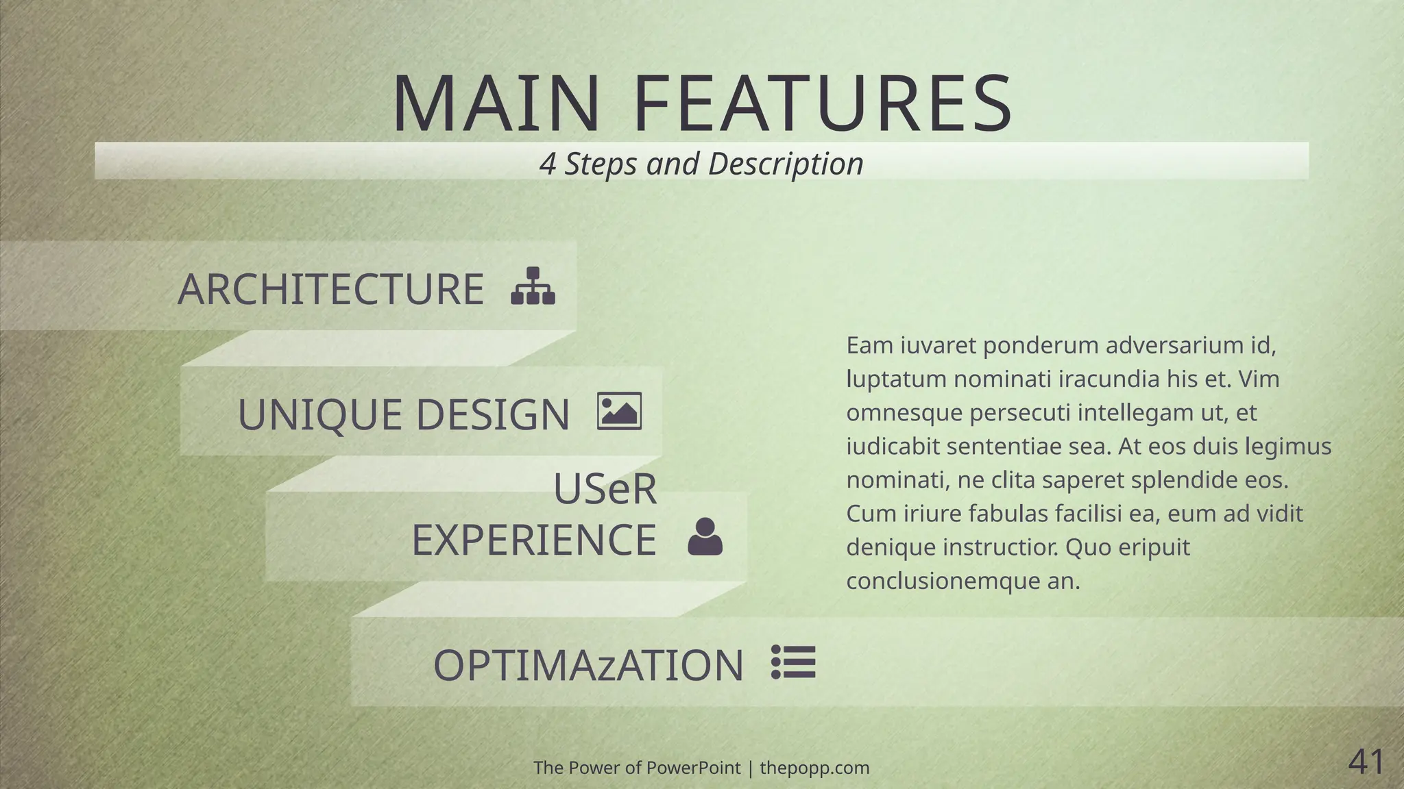 PPT Tamplate for presentation without animation | PPT