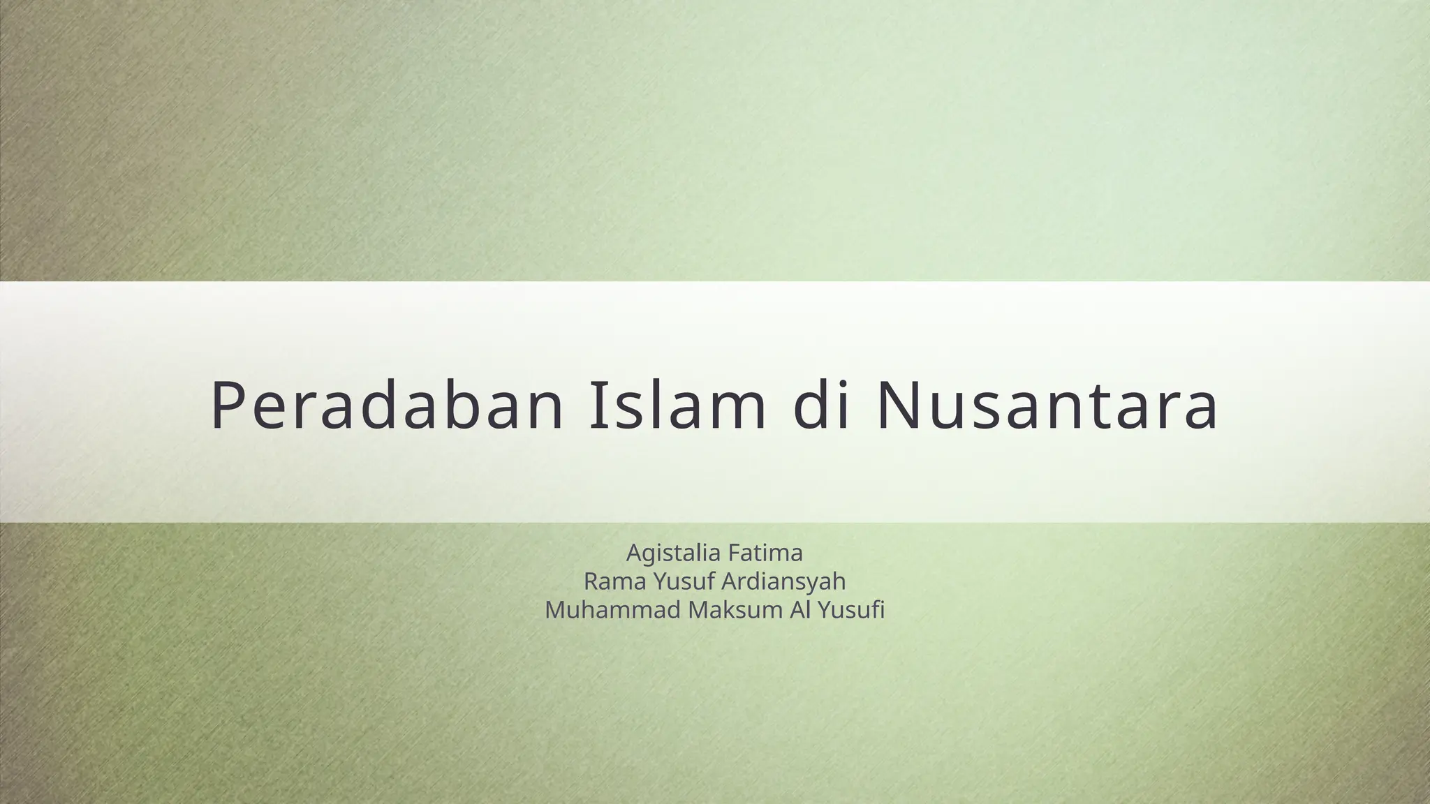 presentation about islamic empire in our world | PPTX