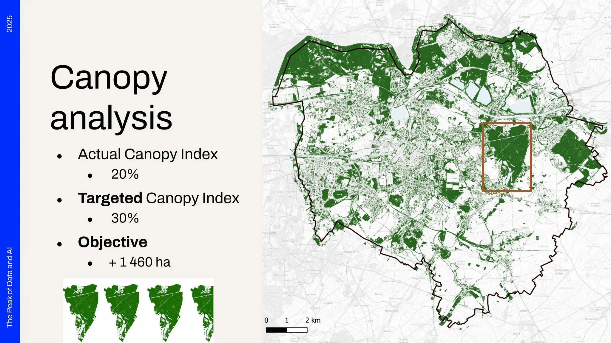 Canopy Detection and Heat Stress Map in Support to Green Management of ...