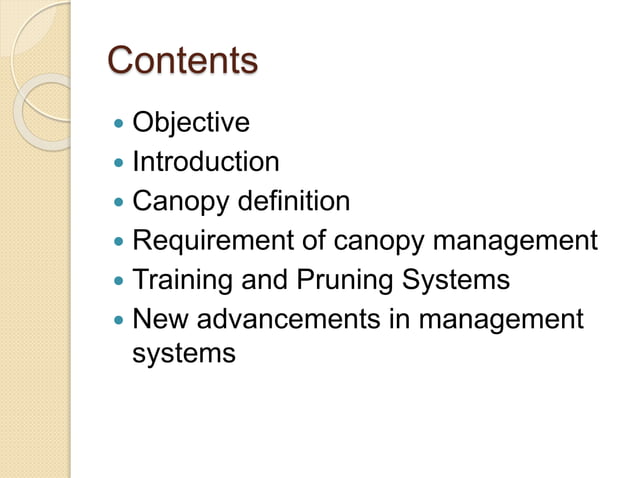 Canopy management of plum (prunus domestica) | PPTX