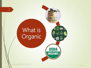Can organic feed the world | PPT