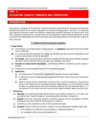 CA NOTES ON ACCOUNTING | PDF